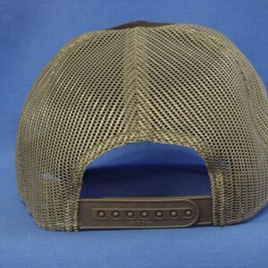 Massey Harris Tractor Logo on A Black and Charcoal Mesh Trucker Hat ...