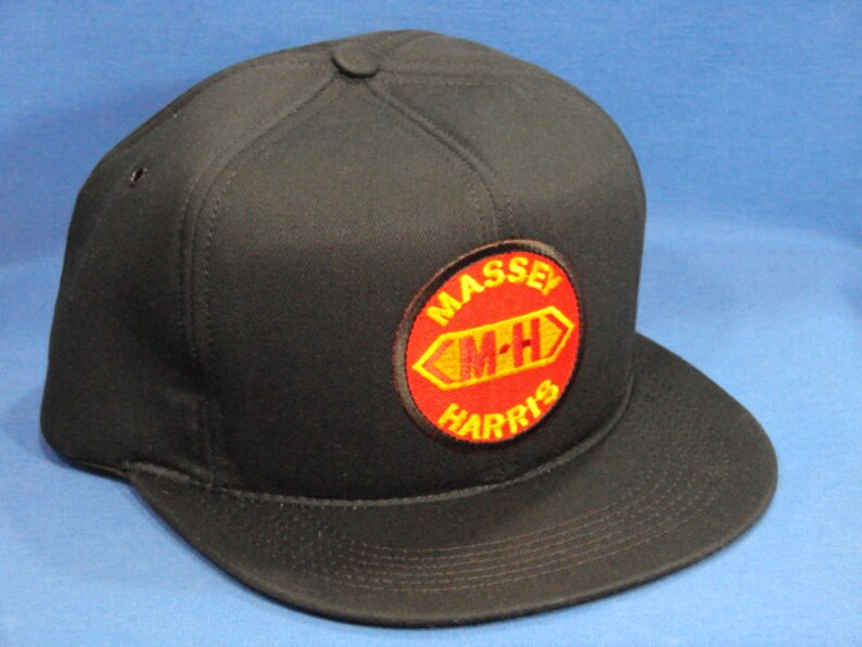 Massey Harris Tractor Logo K-brand K Products High Crown Trucker Hat ...