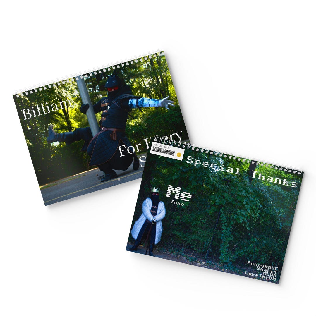 Billiam for Every Season 2025 Calendar - Etsy