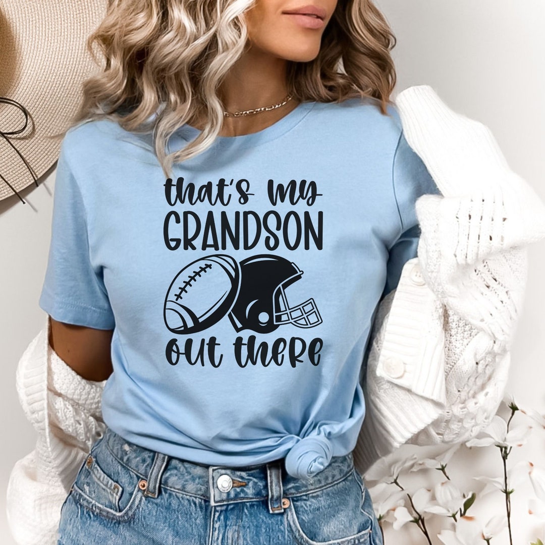 Football Grandma T-shirt Grandmother of Football Player Football ...