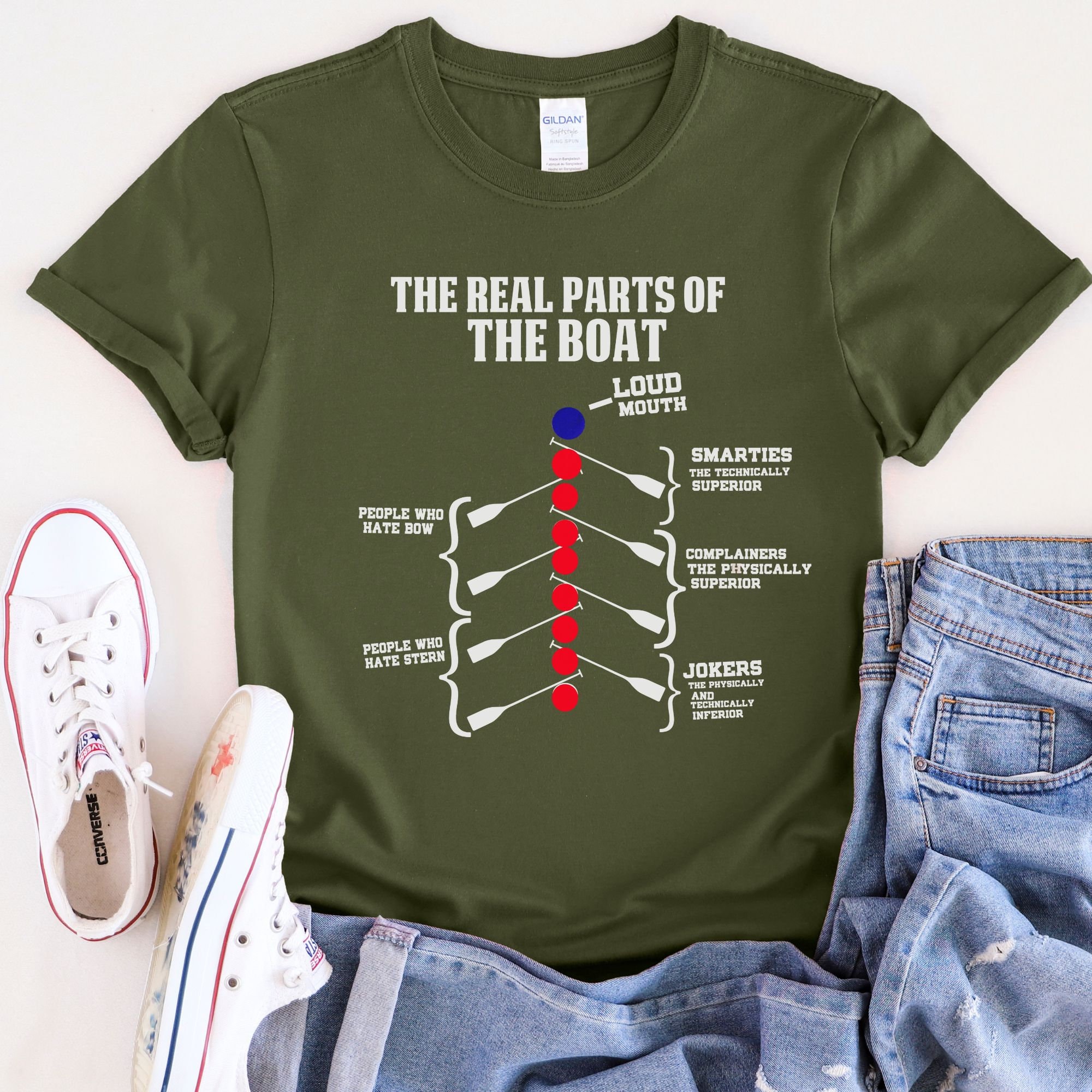 Funny Rowing T-shirt - Funny Rowing Crew Shirt - Rowing Team Gift ...