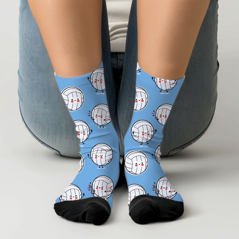 Volleyball Socks Girls - Etsy