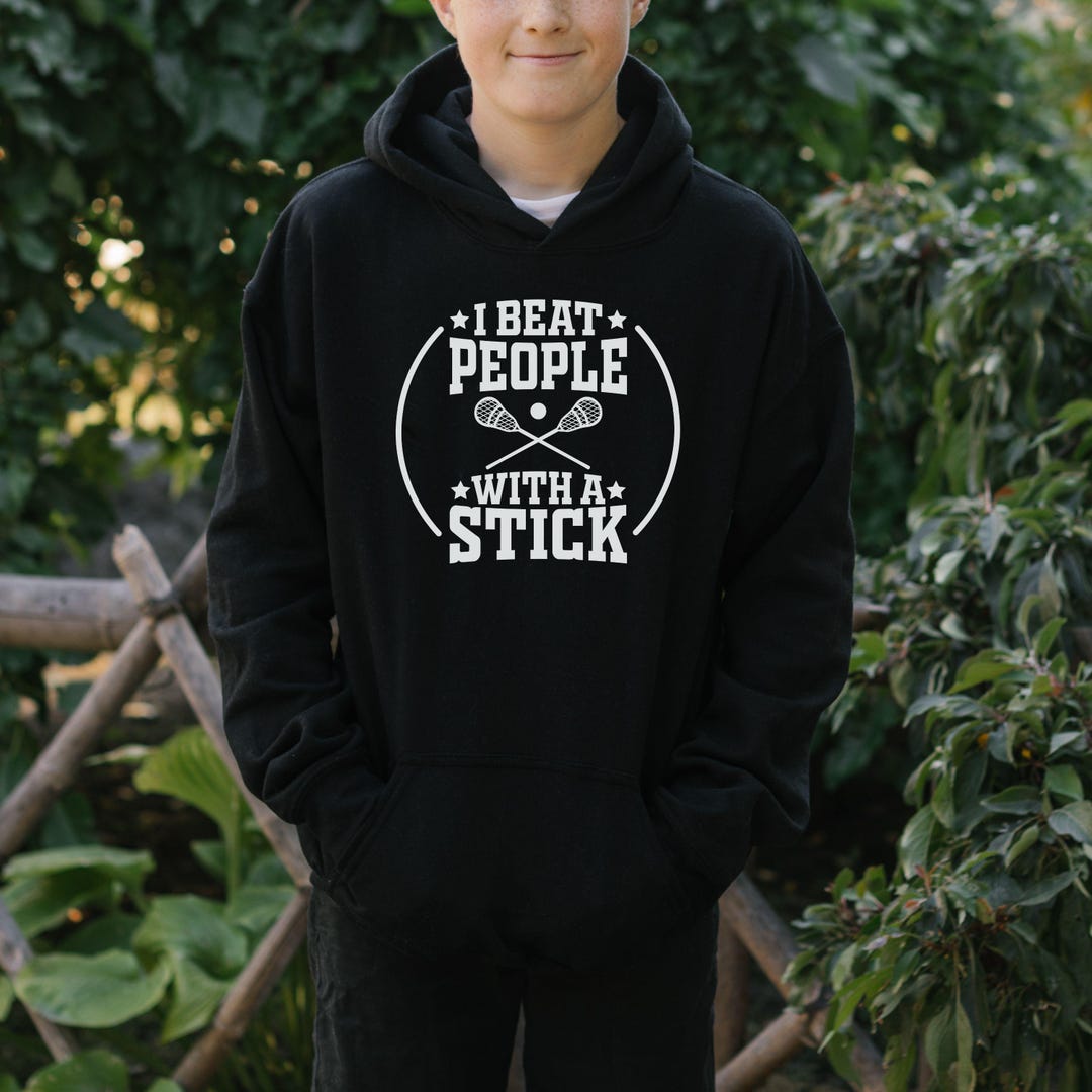 Funny Kids Lacrosse Hoodie | Youth Lacrosse Sweatshirt | Gift for ...