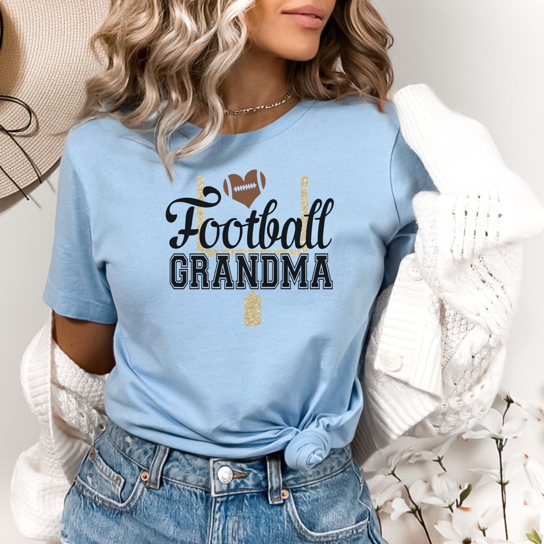 Football Grandma Shirt - Game Day Football - Grandma Football Fan Top ...