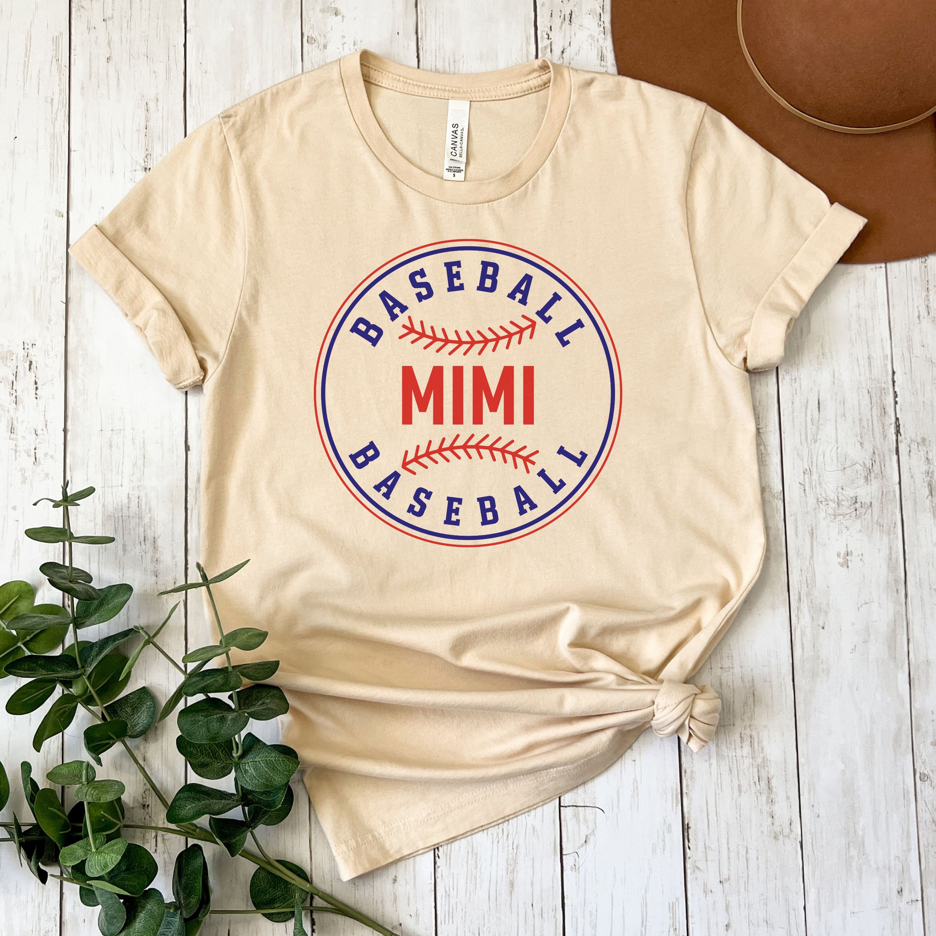 Baseball Mimi Shirt Baseball Grandma Shirt Gift for Mom Cute Grandma ...