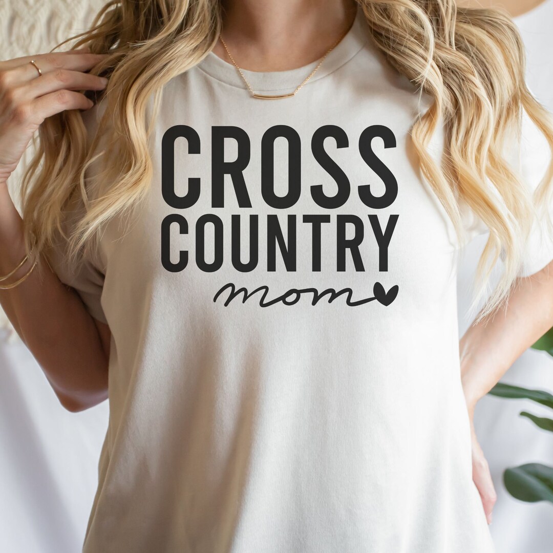Cross Country Mom Shirt Cross Country Gifts Gift for Mom Cute Mom Tee ...