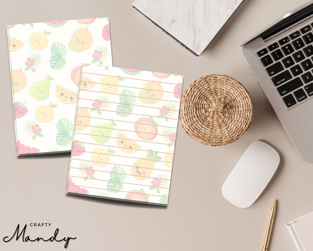 Fruity Summer Notepad - Tear Away Notepad - Fruity Notepad - Memo Pad ...