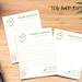 Custom Branded Logo Notepad - Lined Notepad - Memo Pad - Corporate ...