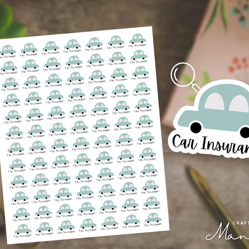 Insurance Stickers - Etsy
