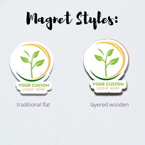 Custom Branded Magnet | Fridge Magnet | Logo Magnet | Small Business ...