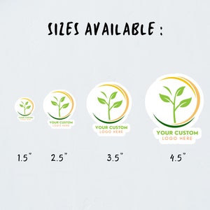 Custom Branded Decal, Sticker Decal, Vinyl Decal, Logo Sticker, Logo ...