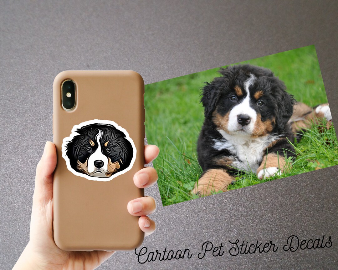 Cartoon Photo Decal Personalized Photo Decal Photo Memorial Decal ...