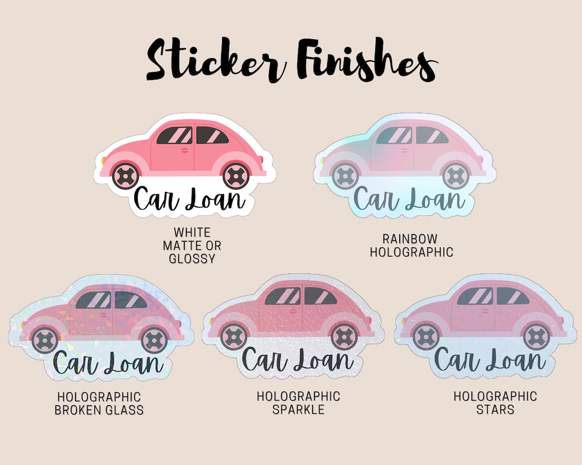 Custom Stickers Kiss-cut Sticker Sheets Mini Planner - Etsy