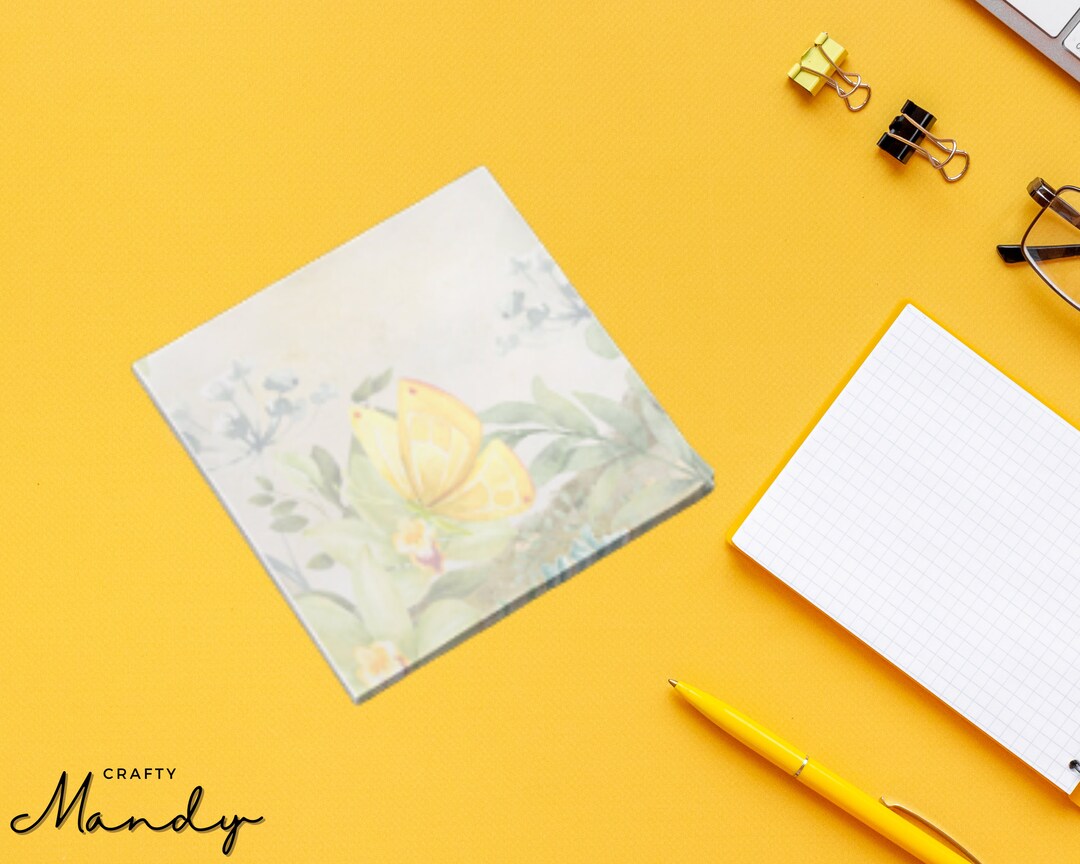 BOTANICAL Garden Sticky Notes | Sticky Notes | Post-it® Notes | Floral ...