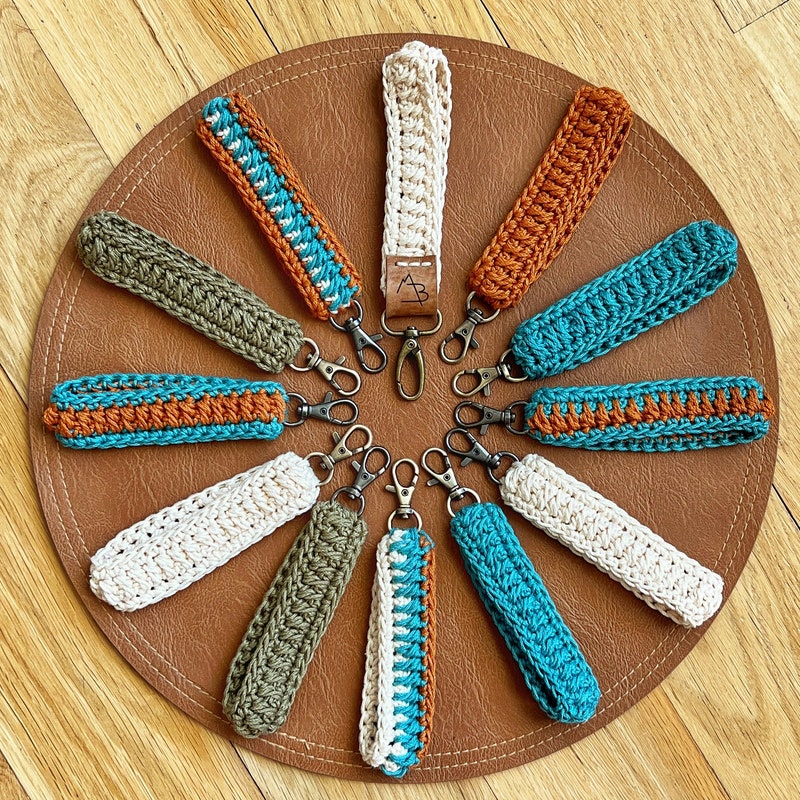 Crochet Keychain - Etsy