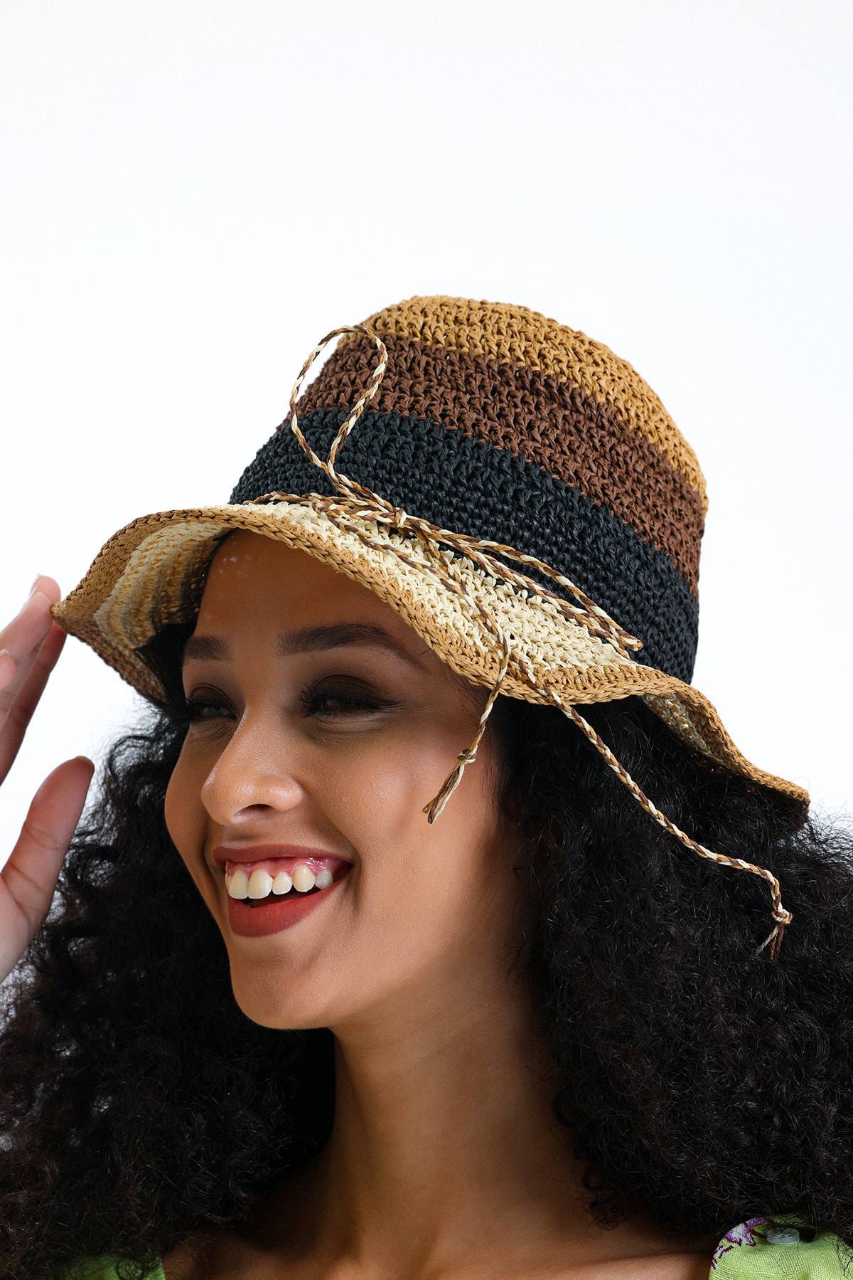 Best Womens Hat İn Summer,knitted Sun Hat,colorful Straw Hat for Beach ...