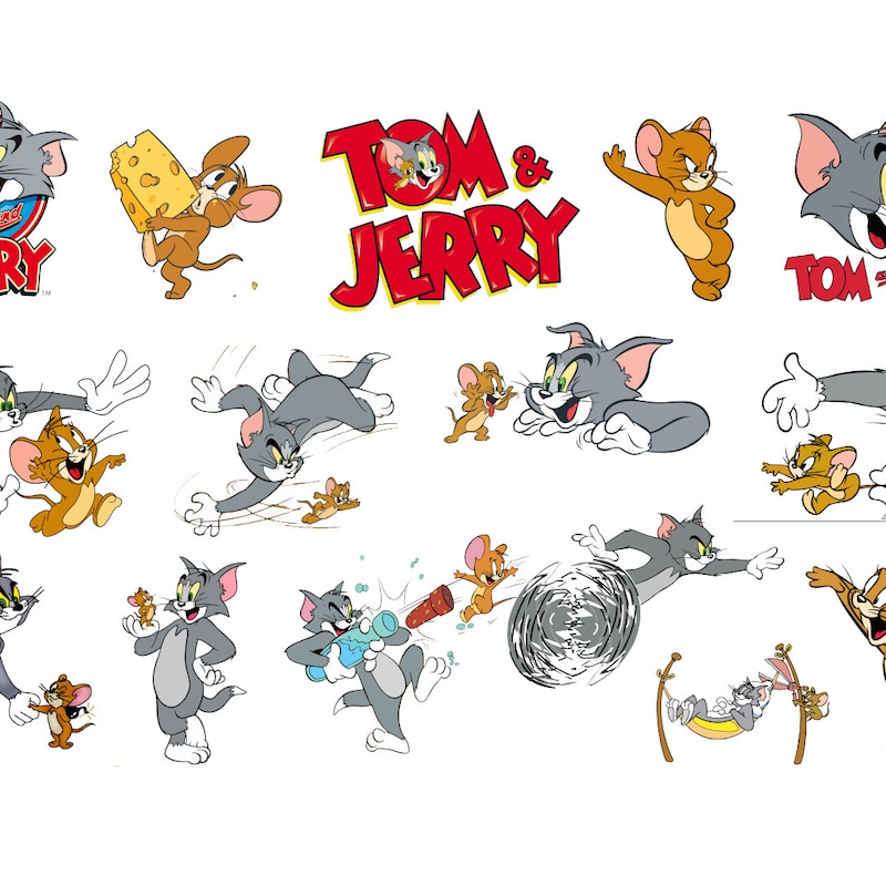 Tom Jerry Stickers - Etsy