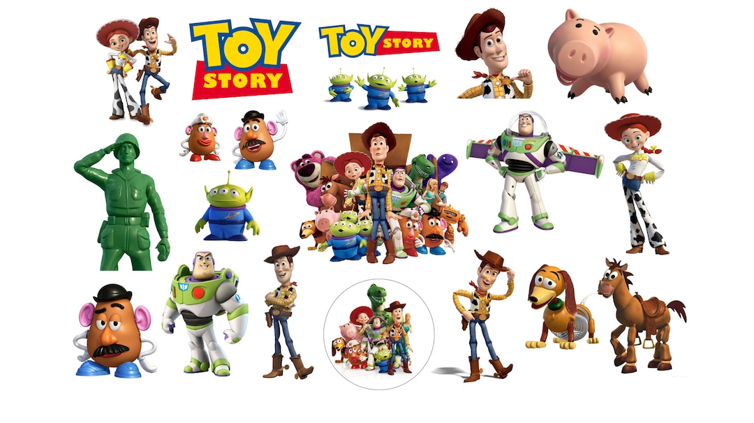 19 Piece Toy Story Png. - Etsy