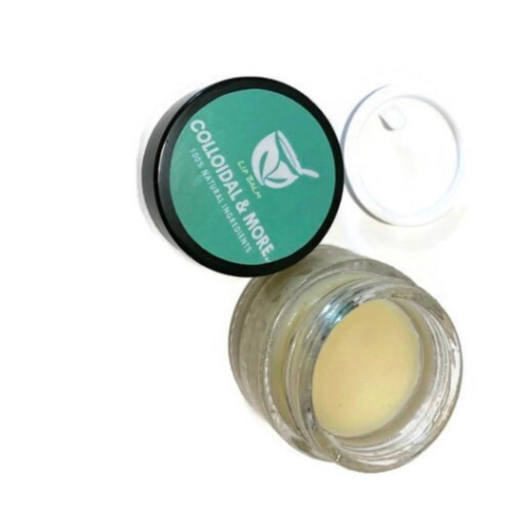 100% Natural Colloidal Silver Lip Balm - Etsy UK
