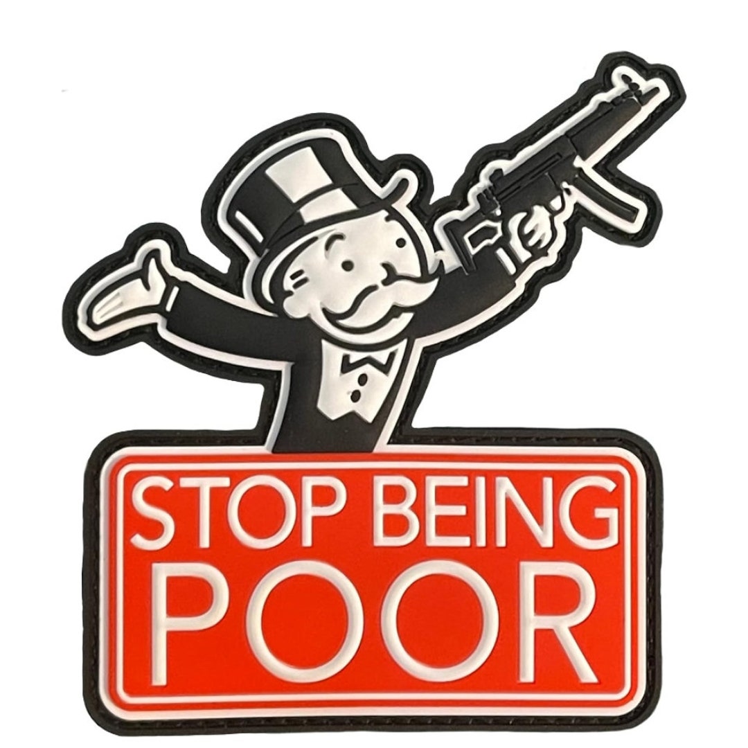 Stop Being Poor Mr. Moneybags With MP5 Machine Gun Morale Patch ...