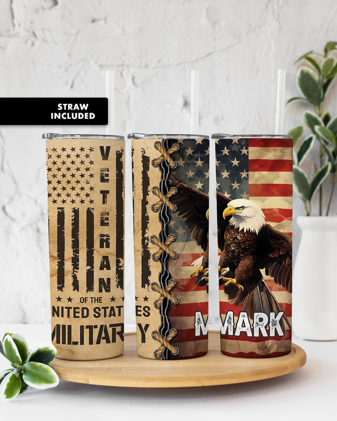 Veteran Tumbler Personalized, Veteran Gifts for Men, Veterans Day Gifts ...