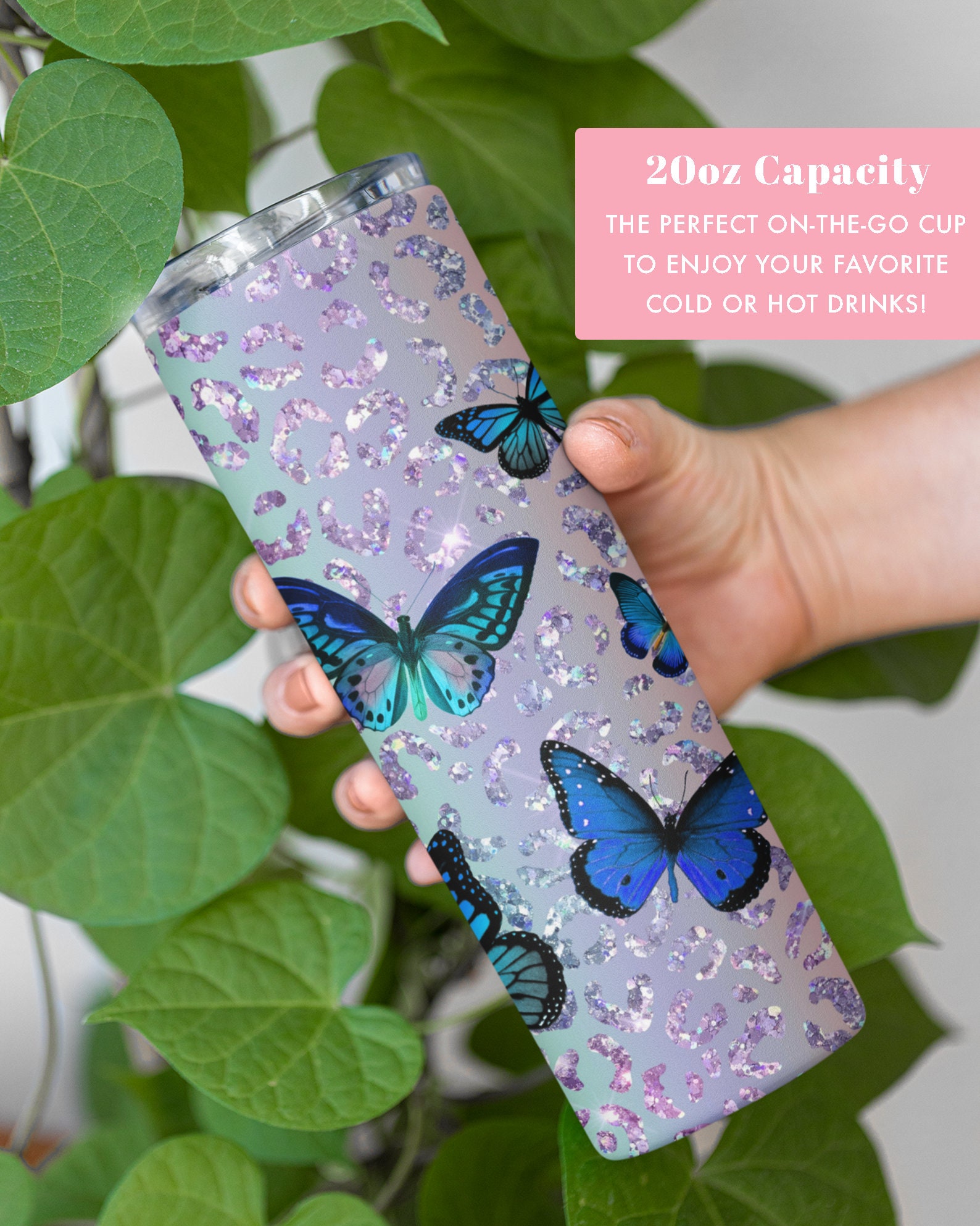 Butterfly Tumbler Butterfly Gifts for Women Butterfly - Etsy