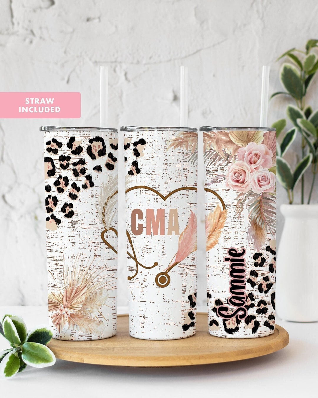 CMA Tumbler Personalized, CMA Gift, CMA Tumbler Cup With Straw, Cma ...
