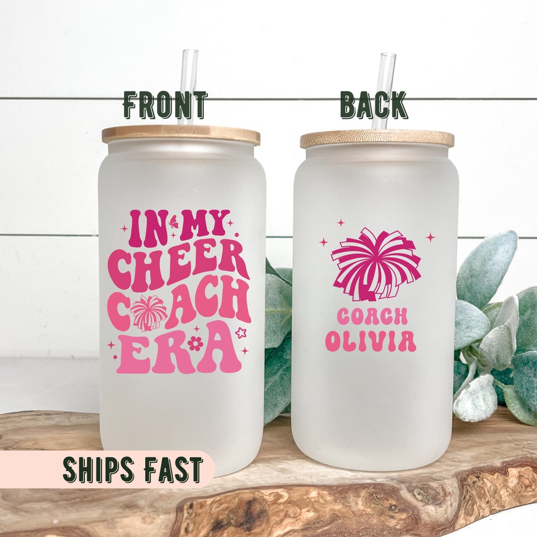 In My Cheer Coach Era Cup, Cheer Coach Ice Coffee Cup, Cheer Coach ...