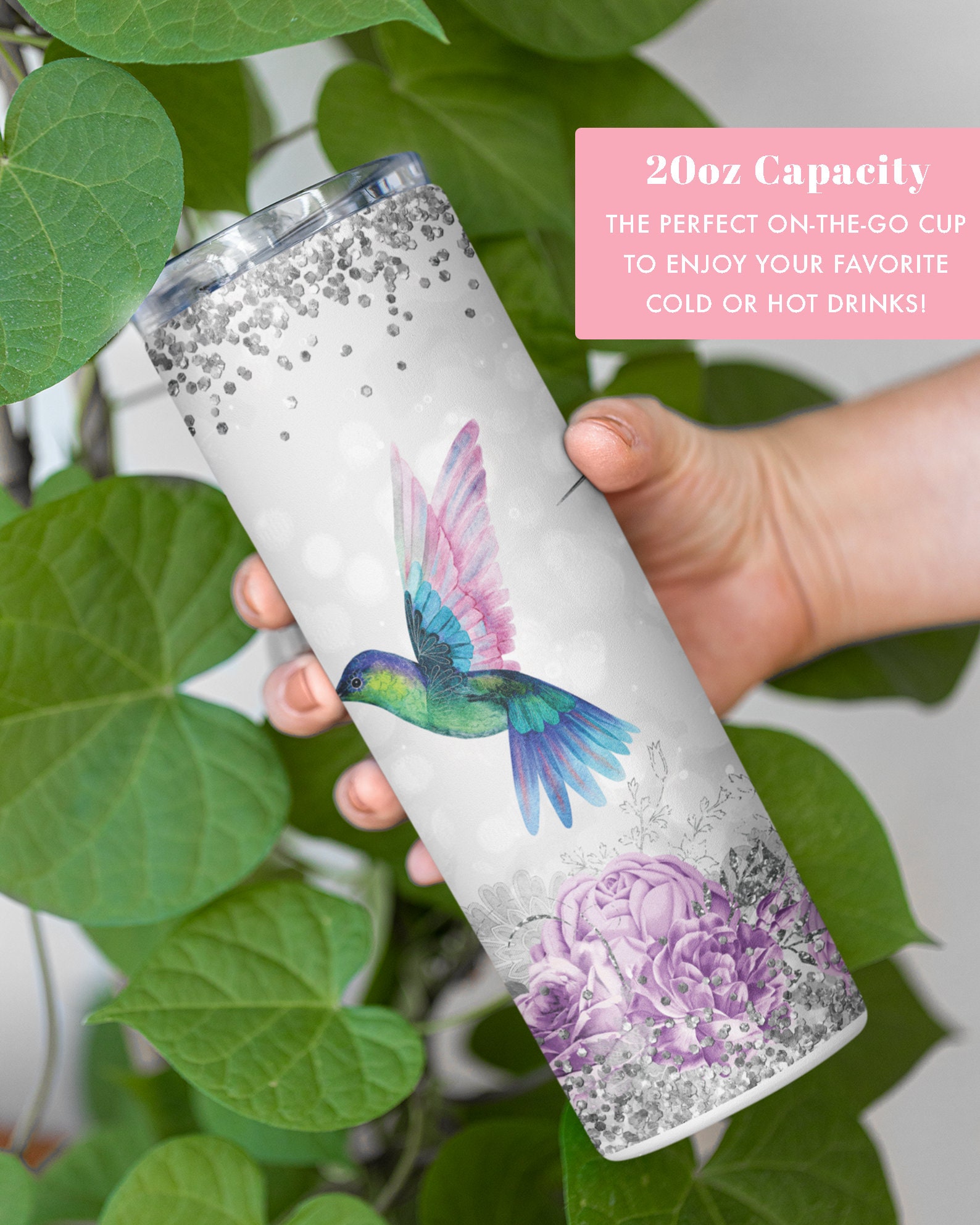 Hummingbird Tumbler, Hummingbird Gifts, Hummingbird Cup, Hummingbird ...