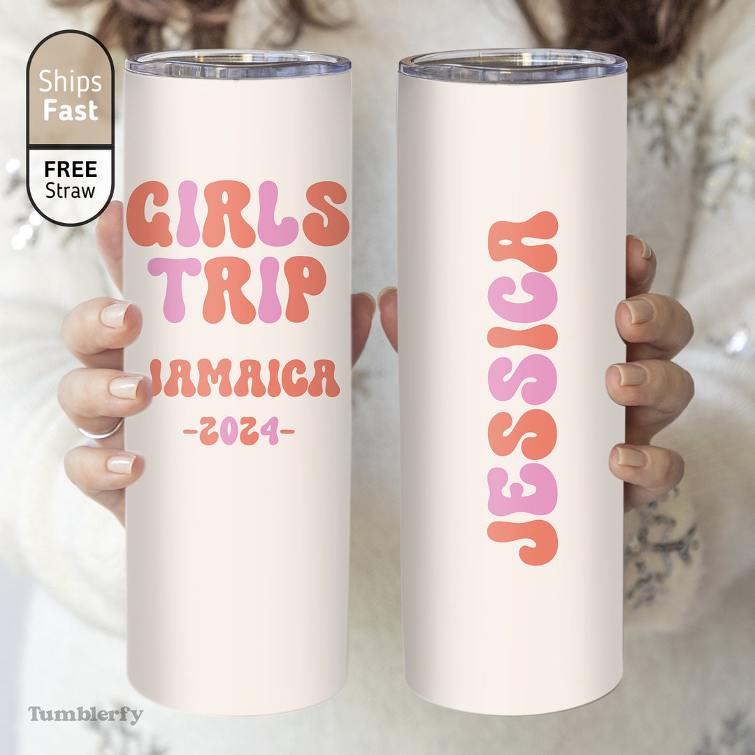 Custom Girls Trip Tumbler, Girls Trip Gift, Girls Weekend Tumbler ...