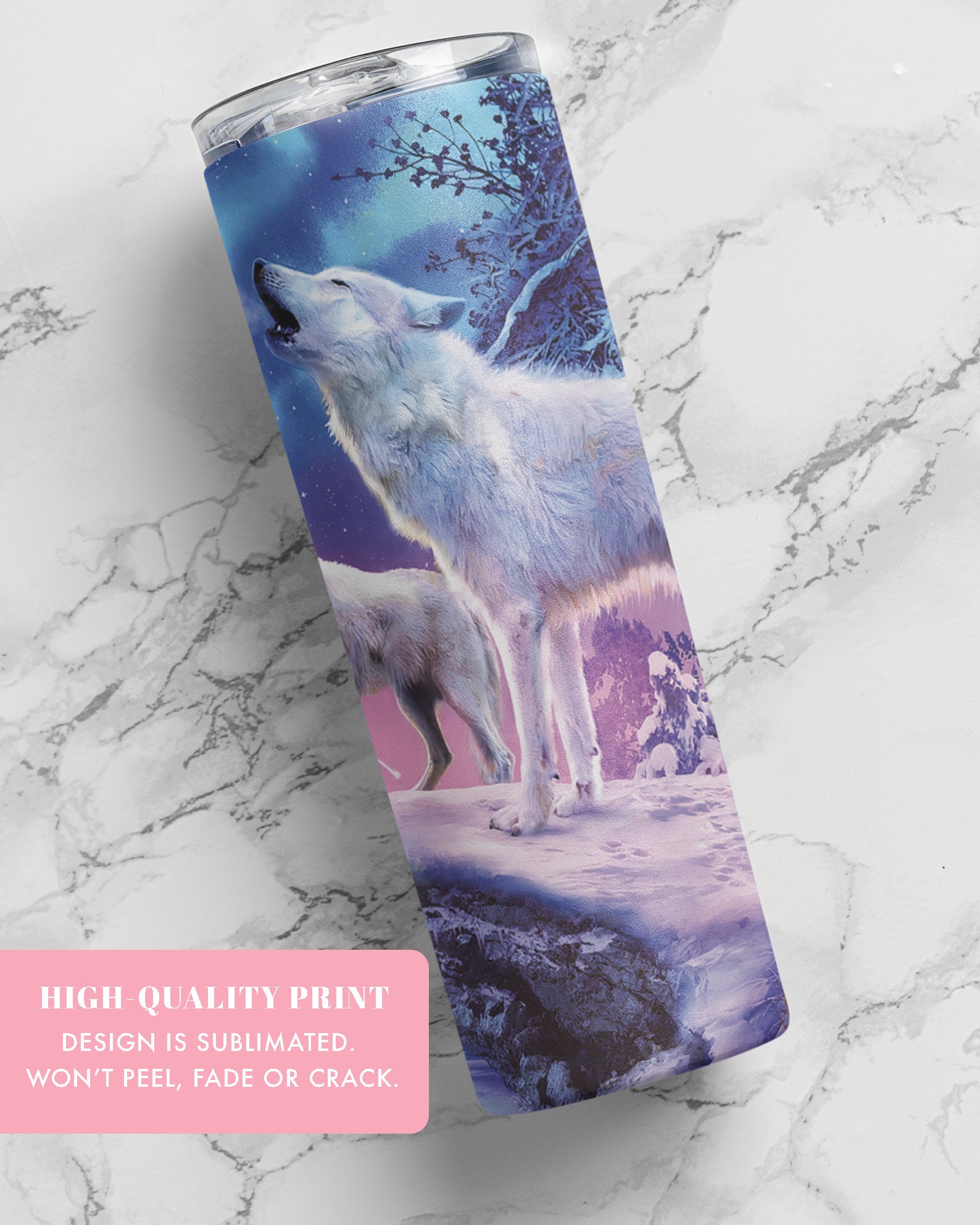 Wolf Tumbler Personalized Wolf Gifts Wolf Cup Wolf Gift for - Etsy