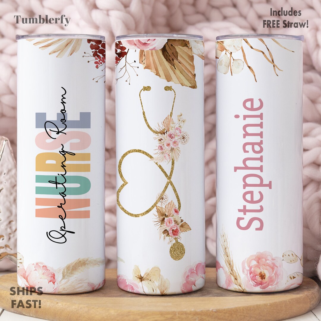 Operating Room Nurse Tumbler Personalized, Operating Room Nurse Gifts ...
