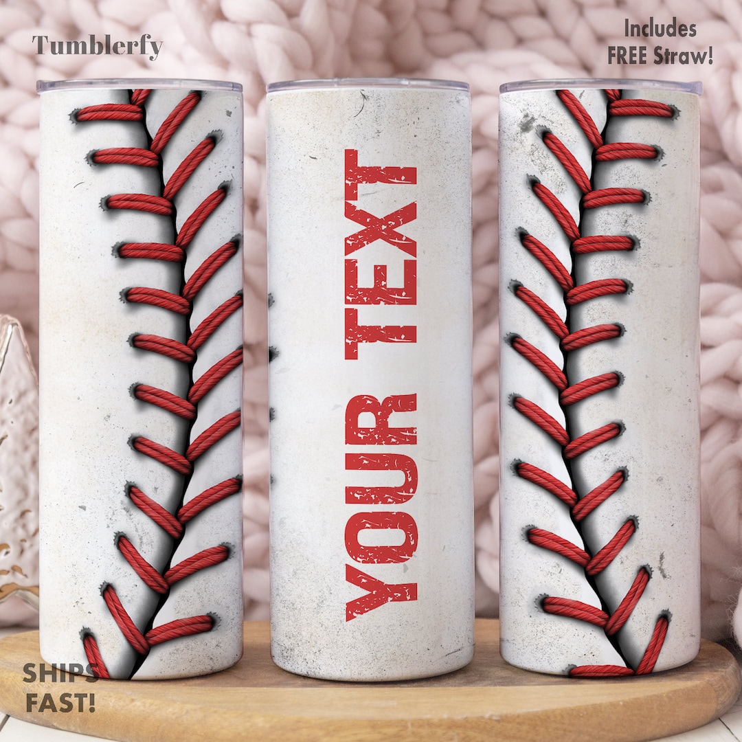 Baseball Cup Personalized, Baseball Tumbler, Baseball Gifts for Players ...