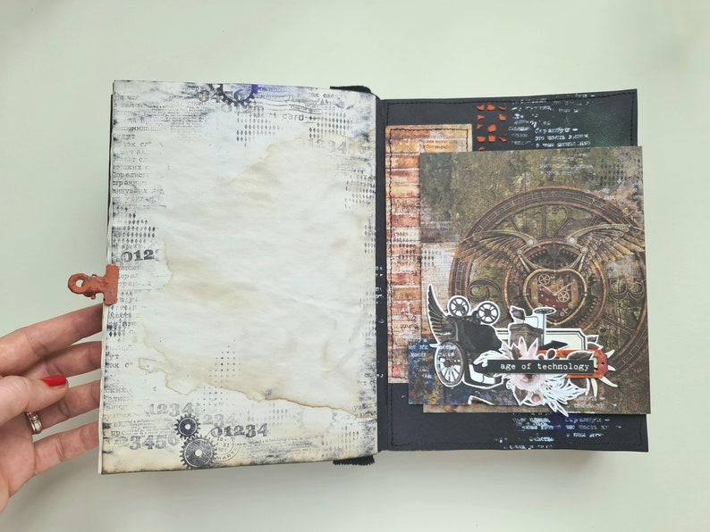 Steampunk Journal. Steampunk Handmade Gift - Etsy