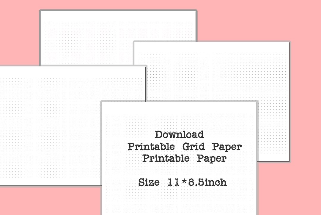 Ukraine Art. Dot Grid Paper. Printable Notebook Paper. Printable Dot Grid. Printable Grid A4 A5 ...