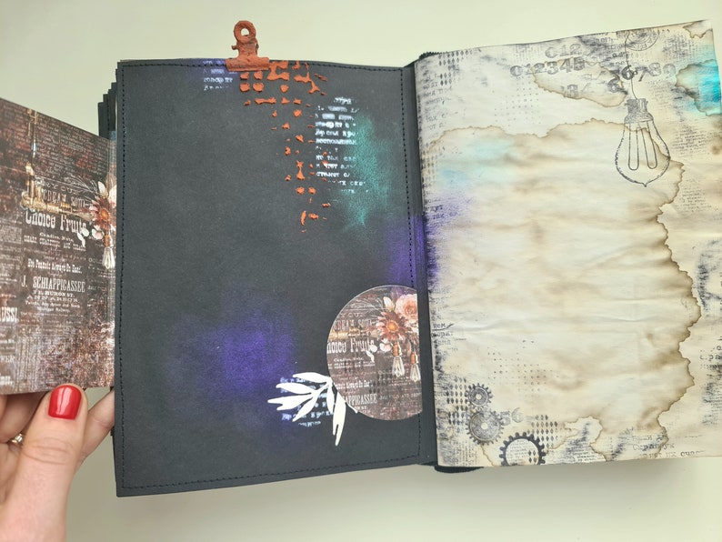 Steampunk Journal. Steampunk Handmade Gift - Etsy