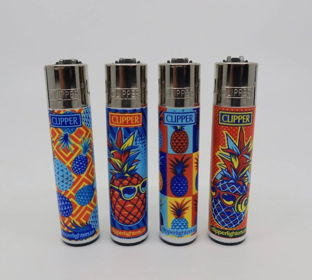 4x Clipper Lighter Hipster Pineapple Series Clipper Lighters - Etsy