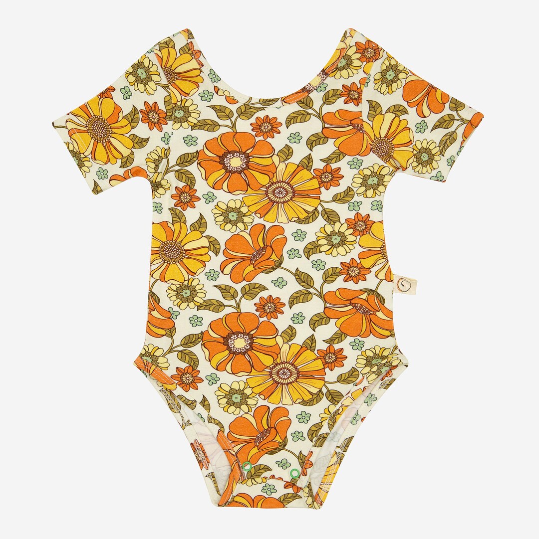 BABY GIRL LEOTARD | Handmade | Sustainable Cotton | Baby Girl Short ...