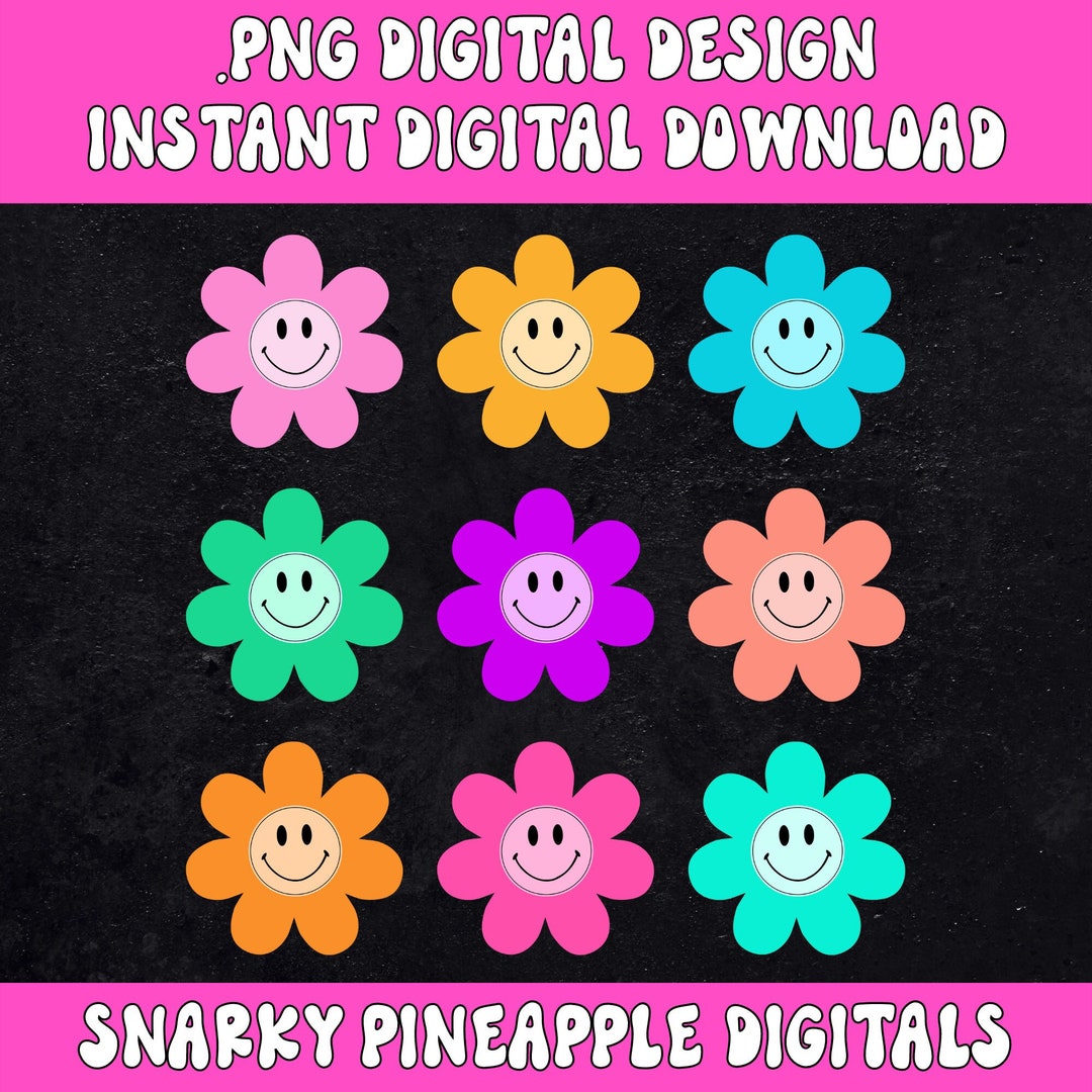 Flower Power .SVG Digital Design - Etsy