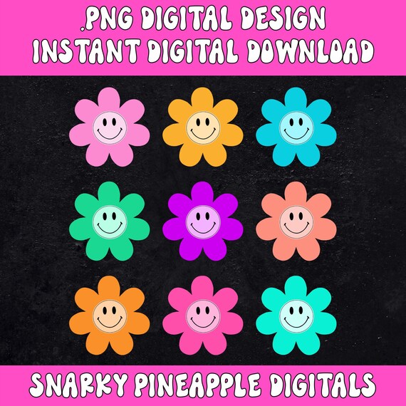 Flower Power .SVG Digital Design - Etsy