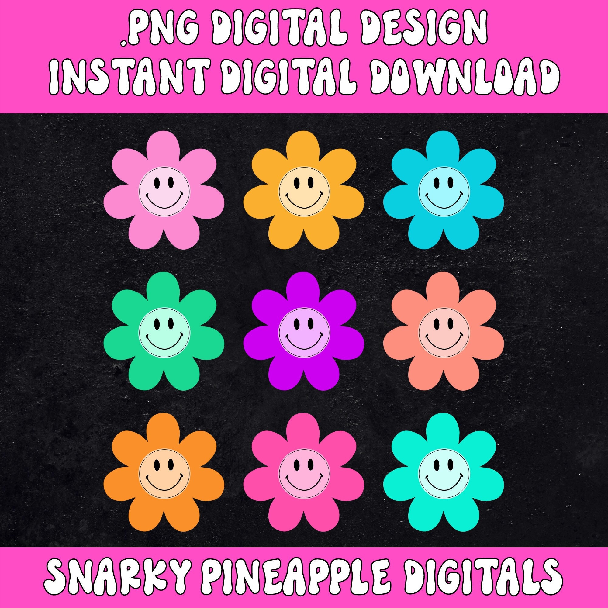 Flower Power .SVG Digital Design - Etsy