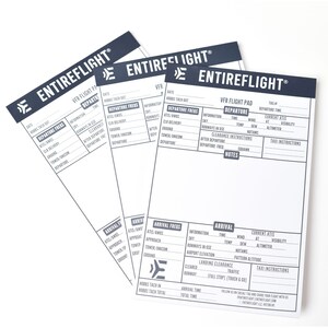 Entireflight VFR Flight Pads for Kneeboards 3pack - Etsy