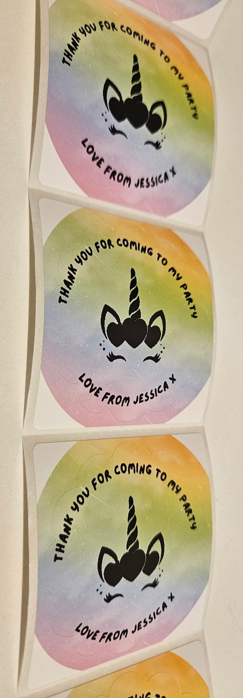 Personalised Stickers Birthday Stickers Personalised Labels Product ...