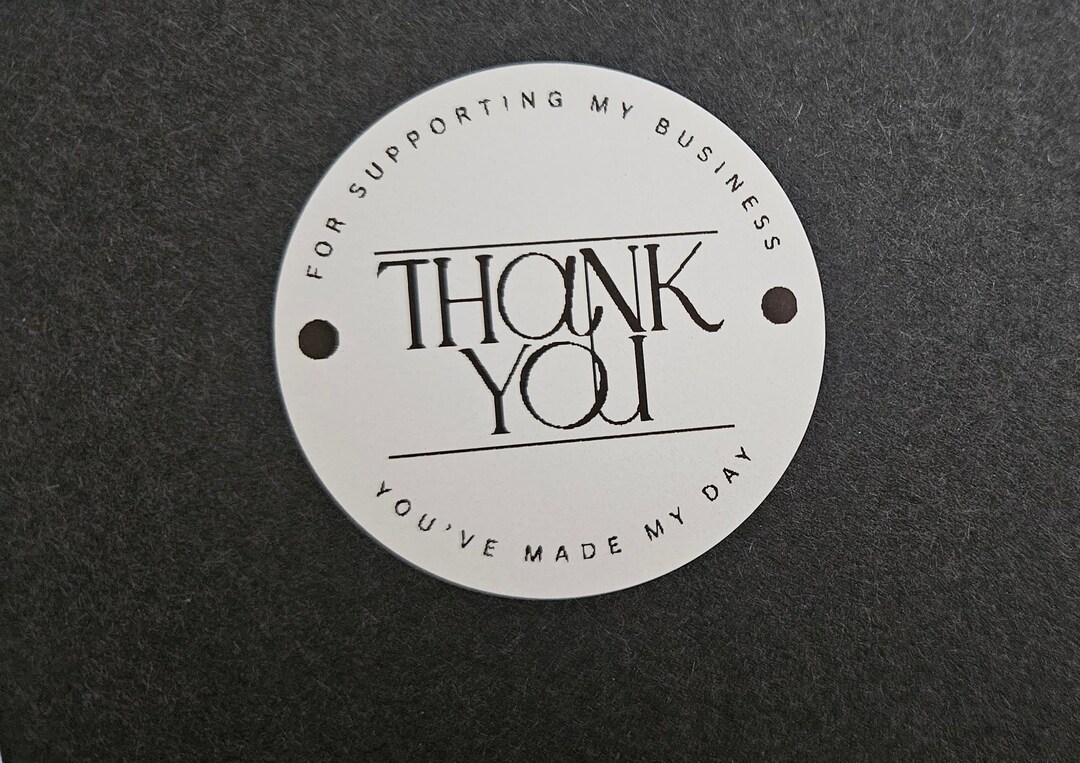 Personalised Stickers - Thank You Stickers - Personalised Labels ...