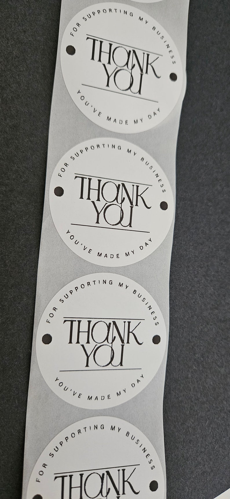 Personalised Stickers - Thank You Stickers - Personalised Labels ...