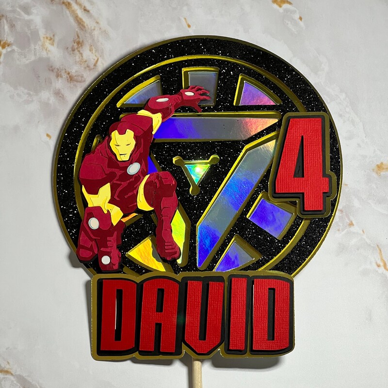 Iron Man Cake - Etsy