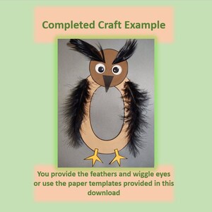 Letter O Owl Printable for Classroom - Cut and Paste Alphabet Craft ...