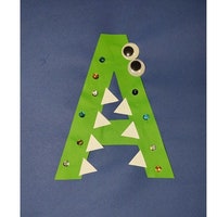 Alphabet Animal Letter Crafts Fine Motor Preschool Kindergarten 1st ...