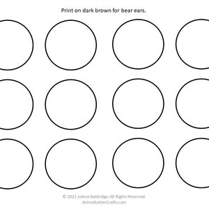 Letter B Bear Animal Letter Craft Printable - Phonics and Fine Motor ...