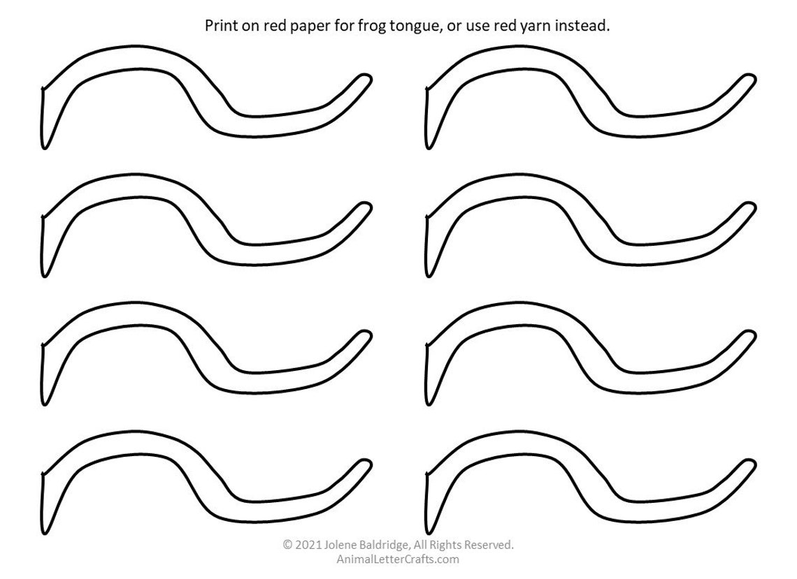 Letter F Frog Printable for Classroom - Cut and Paste Alphabet Craft ...